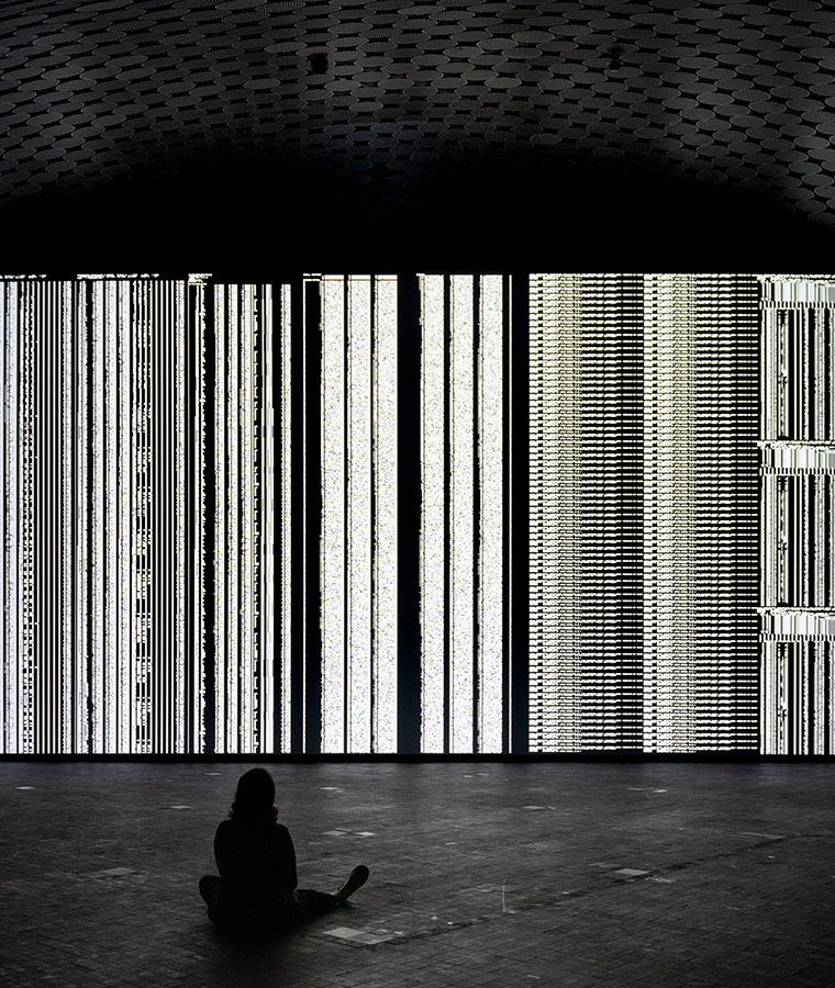 Amos Rex Mobile Gallery Guide - Ryoji Ikeda